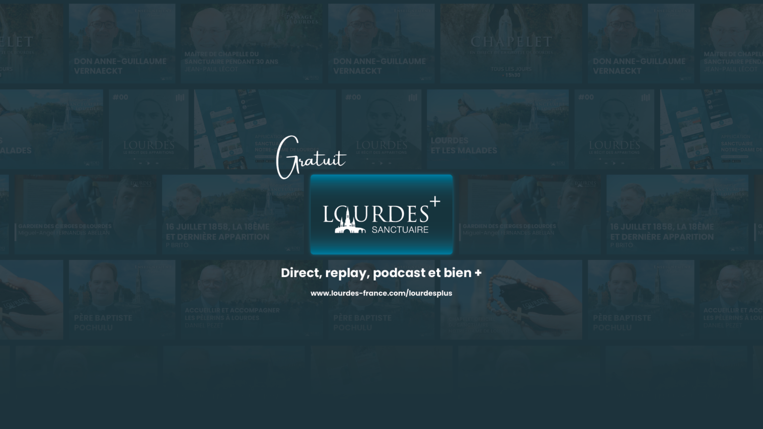 Plateforme TV Lourdes - Sanctuaire Notre-Dame de Lourdes