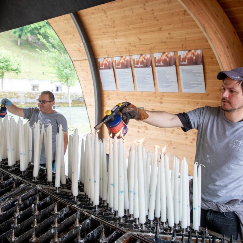 The Candles - Sanctuaire Notre-Dame de Lourdes